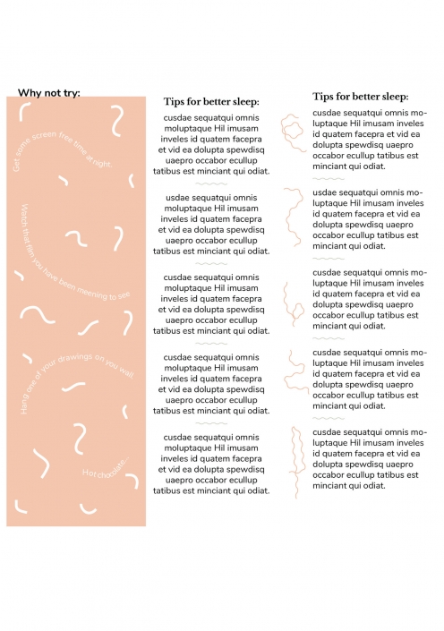 Fearlessly Magazine design experimentation | Graphic design | Ida Henrich