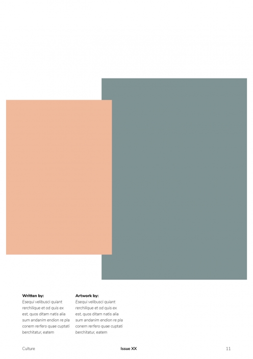 Fearlessly Magazine design experimentation | Graphic design | Ida Henrich