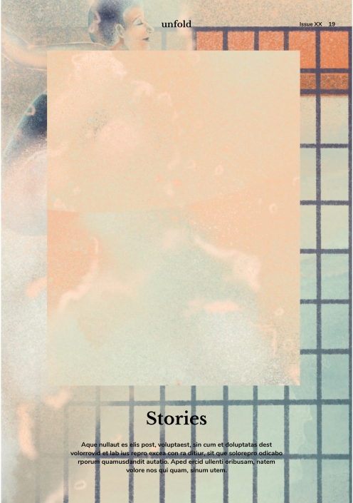 Fearlessly Magazine design experimentation | Graphic design | Ida Henrich