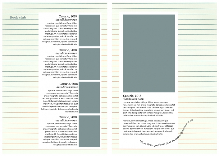 Fearlessly Magazine design experimentation | Graphic design | Ida Henrich