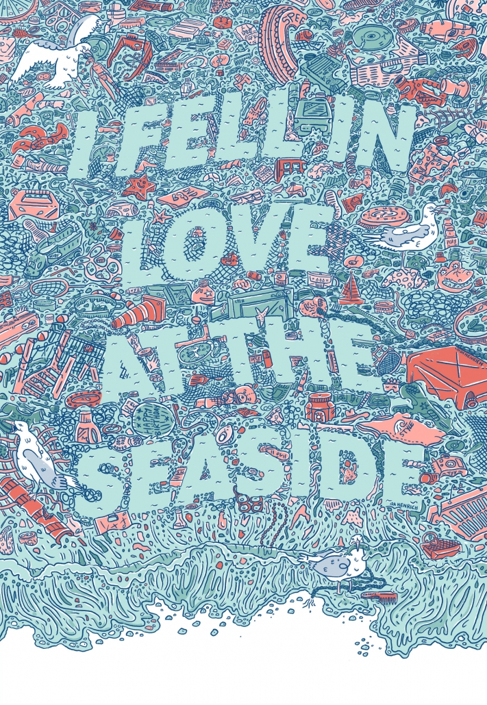 Plastic & waste activism poster | Hand Lettering and illustration | Ida ...