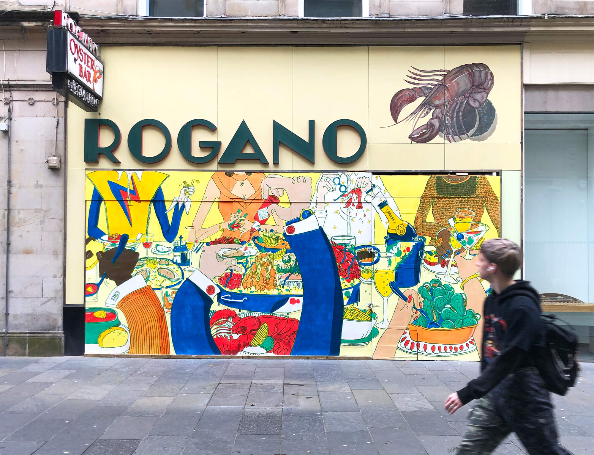 My Dream Dinner Party | Rogano Mural | Ida Henrich