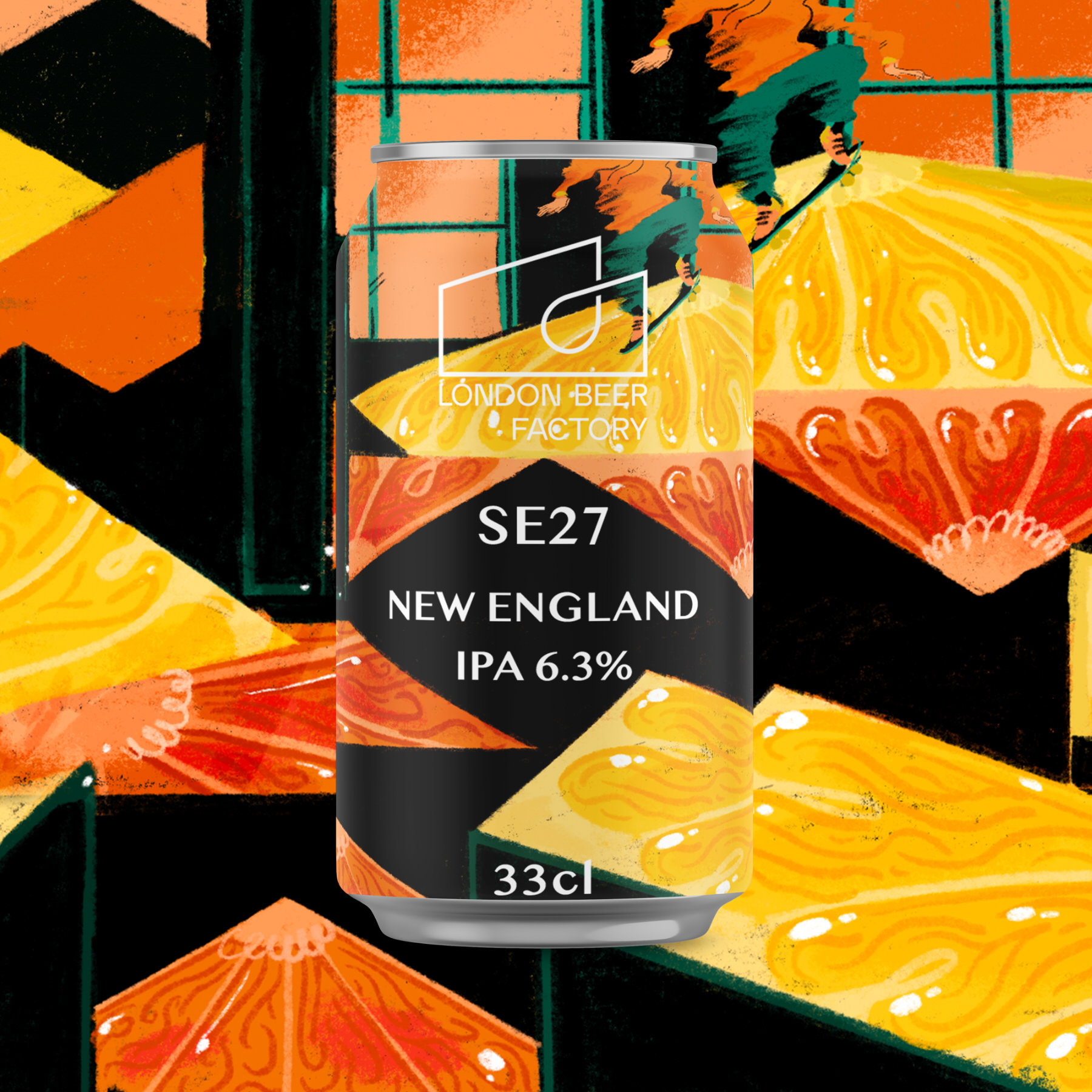 London Beer Factory - IPA can design | Product design & branding | Ida ...