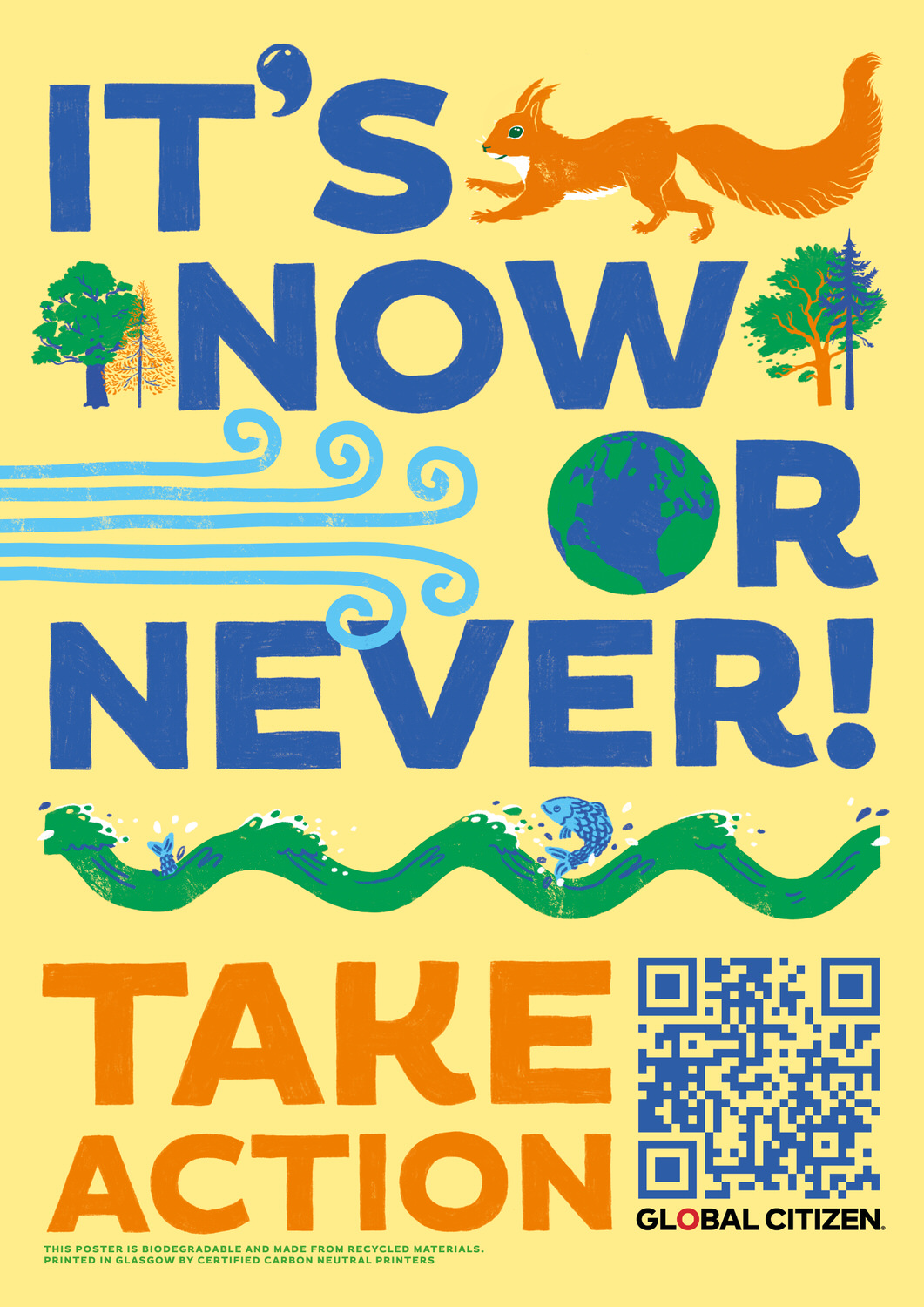 Protest poster, Global Citizen - | Illustration & graphic design | Ida ...